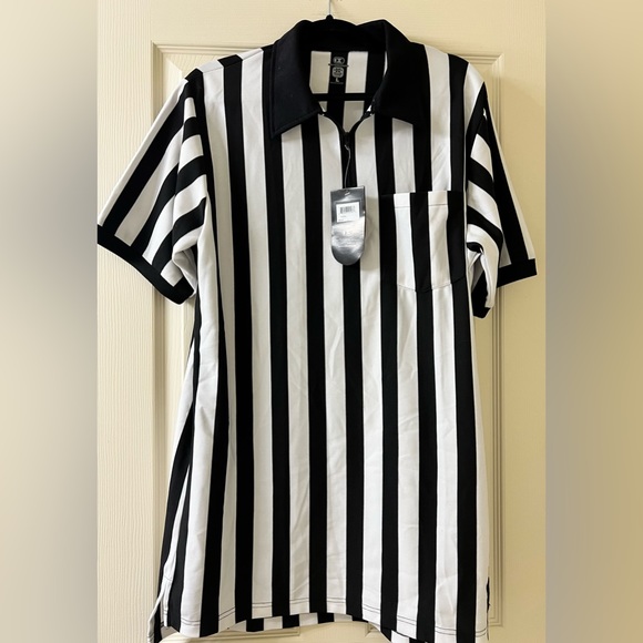 Cliff Keen | Shirts | Cliff Keen Athletic Black And White Referee Short ...